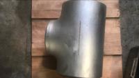 China Stainless Steel SCH80 1 Inch Forged Steel Pipe Fittings Tee ASTM A403 BW ASME B16.9 for sale
