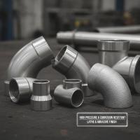 China Butt Weld Fittings 1/2-48 Inch 3000lb 6000lb High Pressure Corrosion Resistant for sale