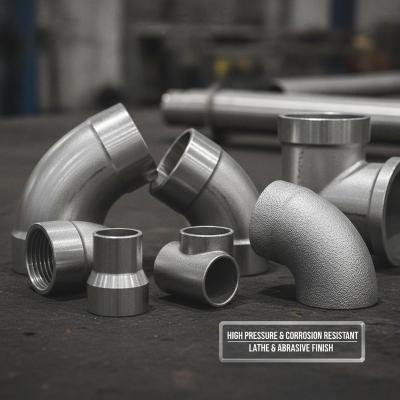 China Butt Weld Fittings 1/2-48 Inch 3000lb 6000lb High Pressure Corrosion Resistant for sale