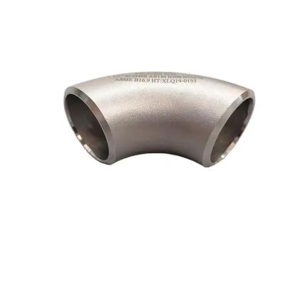 China 304/316L Stainless Steel Butt-Weld Elbow, Sch40/Sch80 Long Radius Fitting for Piping System for sale