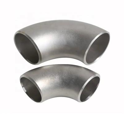 China Schedule 40 304 Stainless Steel Elbow, Seamless Long Radius Pipe Bend for Oil & Gas System for sale