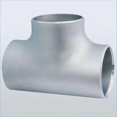 China Customized 316L Stainless Steel Equal Tee, Anti-Corrosion Pipe Fitting for Chemical Plant for sale