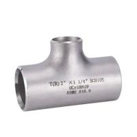 China ASTM A403 WP304/304L Dual Certified Stainless Steel Equal Tee Butt Weld ASME B16.9 1/2