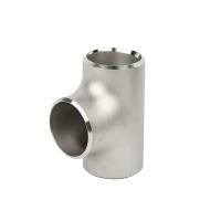 China ASTM A403 WP304/304L Dual Certified Stainless Steel Equal Tee Butt Weld ASME B16.9 1/2