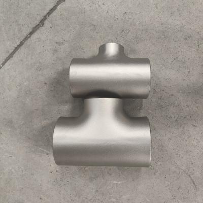 China ASTM A403 WP316 Stainless Steel Equal Tee Butt Weld ASME B16.9 1/2