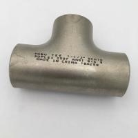 China ASTM A403 WP316 Stainless Steel Equal Tee Butt Weld ASME B16.9 1/2