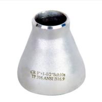 China Stainless Steel 304/316L Butt Welding Concentric Reducer ASME B16.9 Class 150 for Piping Systems for sale