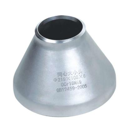 China ASME B16.9 304/316L Stainless Steel Butt Weld Reducer Class 150 Pipe Fitting for sale