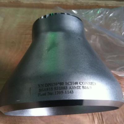 China High Pressure Stainless Steel Butt Weld Reducer ASME B16.9 1500LB Pipe Fitting for sale