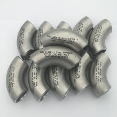 China Class 3000 Butt Weld Stainless Steel Elbow High Pressure Pipe Fitting ASME B16.9 for sale
