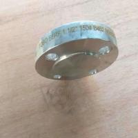 China Slip-On Forged Steel Flanges Antirust Oil Coated for Marine Service for sale