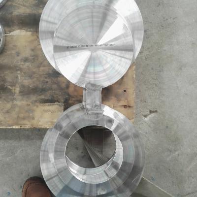China Forged Flange ASTM B564 UNS N08020 Nickel Alloy Spectacle Line Blind RF DN100 CL150 ASME B16.48 for sale