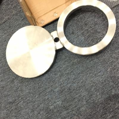 China Forged Flange Alloy 825 Nickel Alloy Spectacle Blind Flange RF DN150 150# ASME B16.48 for sale