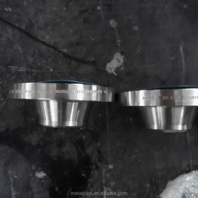 China Forged Flanges Alloy 20 Nickel Alloy Welding Neck Flange RF 3'' 150# N08020 ASME B16.5 for sale