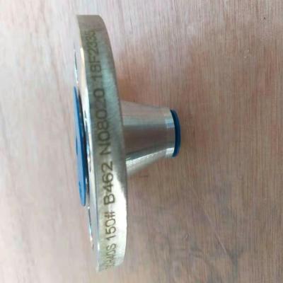 China Forged Flanges Nickel Alloy B462 N08020 Welding Neck Flange RF 1/2'' 150# SCH40 ASME B16.5 for sale