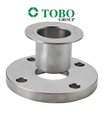 China Lap Joint Flange ASTM A815 UNS S31803 Duplex Stainless Steel 2”ASME B16.5 for sale