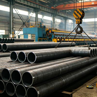 China Factory Direct API 5L Gr.B Seamless Carbon Steel Pipe Black Coating Stock for sale