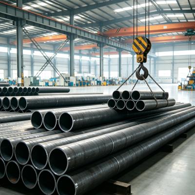China API 5L X65 SSAW Spiral Welded Carbon Steel Pipe with 219mm-3500mm OD and 5.0mm-28mm WT for Oil Gas Water Pipeline for sale