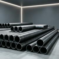 China API 5L X52 ERW Carbon Steel Line Pipe High Frequency Induction Welded 21.3mm-610mm OD EN10217 S355JRH for Oil Water Pipeline for sale
