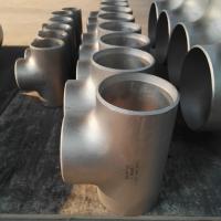 China BW Pipe Fittings Alloy 625 / N06625 Nickel Alloy Reducing Tee SMLS 4'' X 3'' SCH40 ASME B16.9 for sale