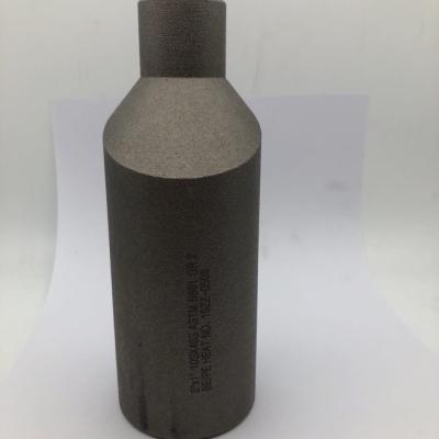 China ASTM B861 GR2 MSS SP95 2'' x 1'' Titanium Eccentric Swage Nipple Forged Pipe Fittings for sale