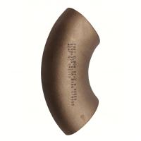 China C70600 Copper Nickel 90 Degree Long Radius Butt Weld Elbow CuNi 90/10 Marine Seawater Pipe Fitting for sale