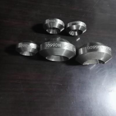 China Nickel Alloy Fittings ASTM B564 UNS N06600 Weldolet  8'' x 2'' SCH10S MSS SP97 for sale