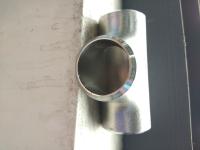 China ASTM A403 BW Reducing Tee, 304/316L Seamless Pipe Fitting, High Pressure 3 Way for sale