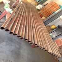 China Seamless Copper Nickel Tube C70600 CuNi Pipe 57 X 2.5MM EEMUA144 for sale