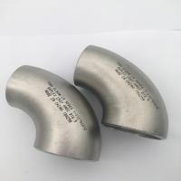 China Duplex Stainless Steel 2507 90° Long Radius Elbow Butt Weld Fitting ASME B16.9 for sale