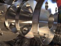 China Duplex Stainless Steel Weld Neck Flange ASTM A815 UNS S31803 RF 1/2-24 Inch for sale