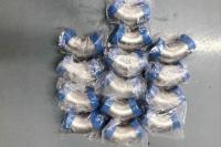 China Super Duplex UNS S32750 SCH 80S 12 Inch 90 Degree Elbow Butt Weld Pipe Fitting for sale