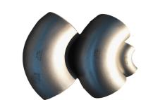 China ASME B16.9 SCH40 90 Degree Elbow BW ASTM B366 NO8020 Seamless 3 Inch Nickel Alloy Pipe Fitting for sale