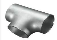 China Alloy 926 UNS N08926 24 Inch Butt Welding Pipe Tee Fittings ASTM B366 Super Austenitic Stainless Steel for sale