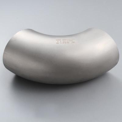 China Welded 45 Deg 5 Inch SCH 10S GH3030 Copper Nickel Elbow ASME B16.9 for sale
