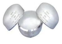 China 8 Inch SCH80 Forged Cap Copper Nickel C7060 Alloy Butt Weld Fittings 20 Bar for sale