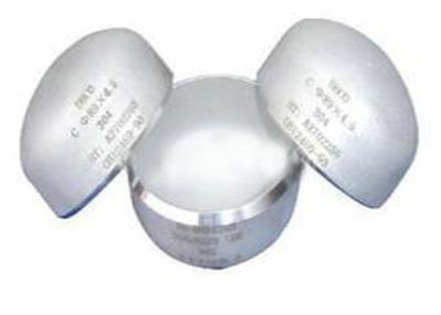 China 8 Inch SCH80 Forged Cap Copper Nickel C7060 Alloy Butt Weld Fittings 20 Bar for sale
