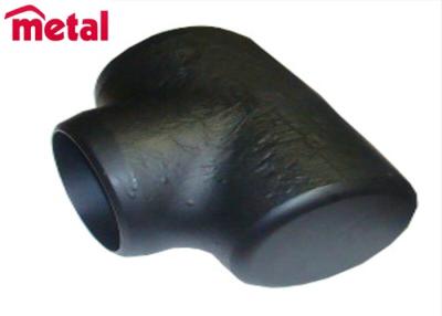 China ANSI ASME B16.9 Carbon Steel Cushion Tee 1/2 Inch STD Seamless Pipe Fitting for sale