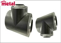 China 2 Inch DN50 Sch80 Alloy Steel Butt Weld Cushion Tee ANSI B16.9 for sale