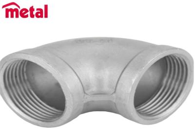China THD 90 Degree Stainless Steel Elbow Forged Fittings 1/2 Inch SCH80 ANSI B16.5 for sale