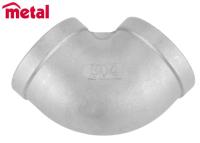 China 1-1/4 Inch Sch80 Stainless Steel 304 Threaded Elbow ASME B16.9 Fatigue Resistant for sale