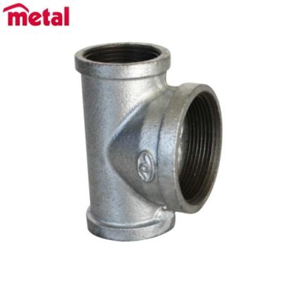 China Stainless Steel Thread Female Equal Tee 304 1-1/4 Inch Sch160 ASME B16.9 Fatigue Resistance for sale