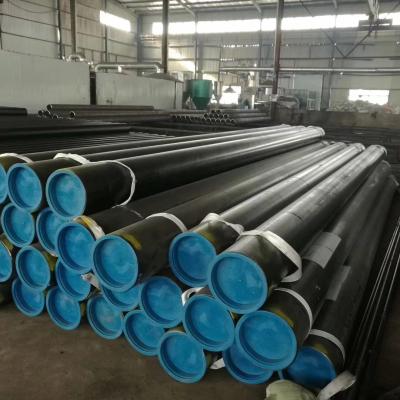 China Carbon Steel Seamless Pipe API 5L A53 Grade Black Painting 1/2 to 24 Inch OD for sale