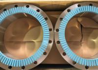 China Neck Flange ASTM A182 GR F53 S32750 Superduplex ASME B16.5 Grooved 150psi Sch10s 14 for sale