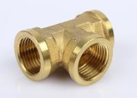 China C70600 Copper Nickel Equal Tee Female NPT 1/2 3000# Thread Pipe Fitting for sale
