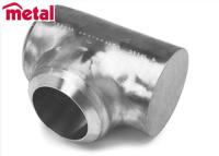 China Stainless Steel Butt Weld Equal Tee Pipe Fitting 1/2-48 Inch ANSI B16.9 for sale