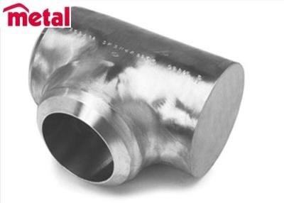 China Stainless Steel Butt Weld Equal Tee Pipe Fitting 1/2-48 Inch ANSI B16.9 for sale