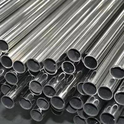 China ASTM Mirror Polish Seamless Stainless Steel Pipe 316L 2 Inch STD Schedule 40 for sale