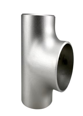 China Alloy C-4 Pipe Fittings Welding Reducing Tee For Industry for sale