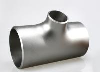 China Butt Weld Stainless Steel 304 Sch40 Reducer Tee Pipe Fittings 1-2 Inch for sale